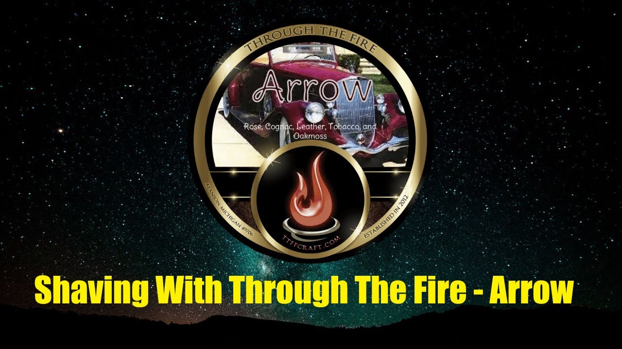 Shaving With Through The Fire Arrow Sample - YouTube
