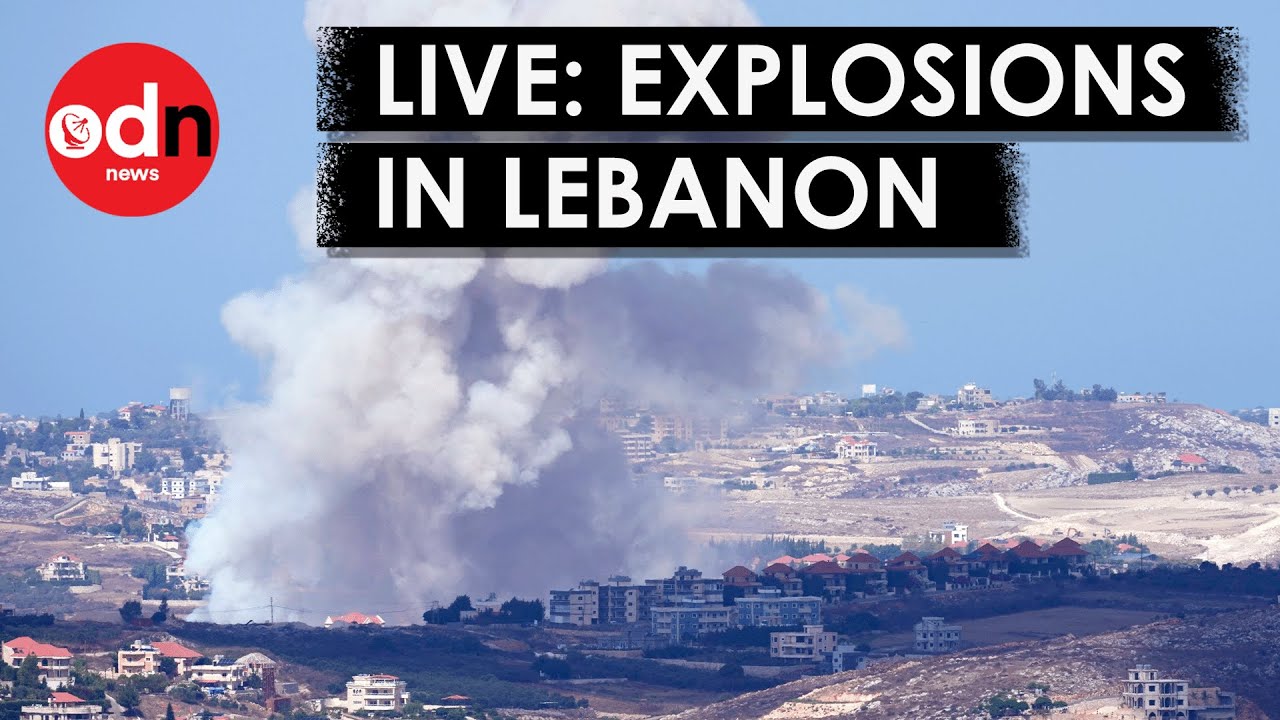 LIVE: Huge Explosions in Beirut After More IDF Strikes on Lebanon - YouTube