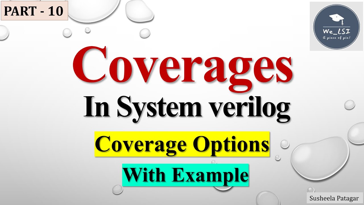 Coverage Options Part 10 In Systemverilog Vlsi Learnvlsi