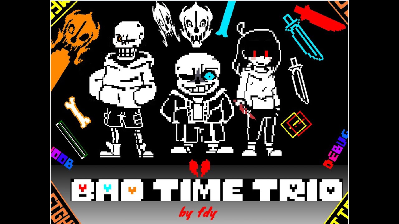 Bad time trio hardmode 操作盤付き friskクリア - YouTube