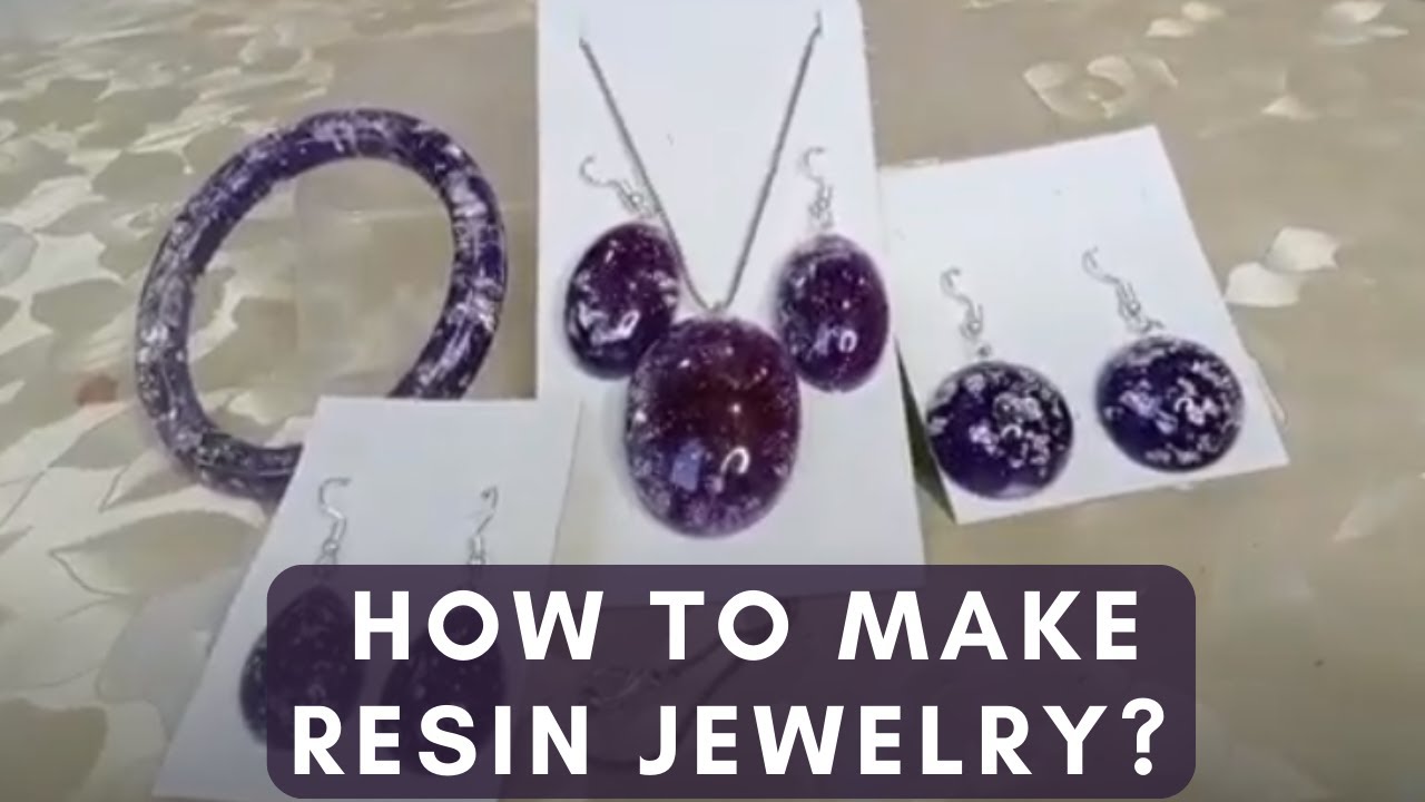 How To Make Resin Jewelry? Beginner Friendly / Resin Kraft - YouTube