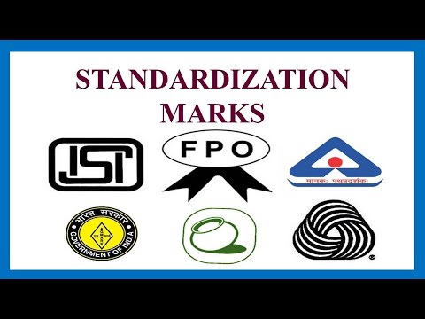What are standardization marks?| Different types of standardization ...