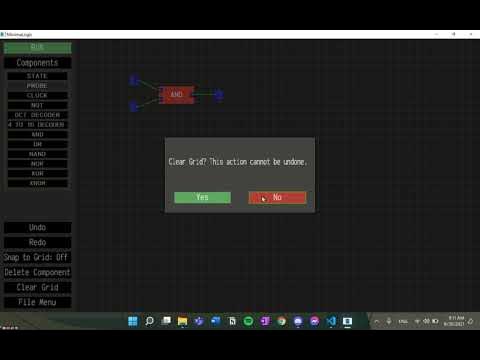 19. Minimalogic - a simple digital logic simulator made in C - YouTube