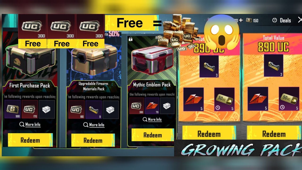 🤑GROWTH PACK & GROWING PACK BGMI 😍 | GROWTH PACK & GROWING PACK EVENT ...