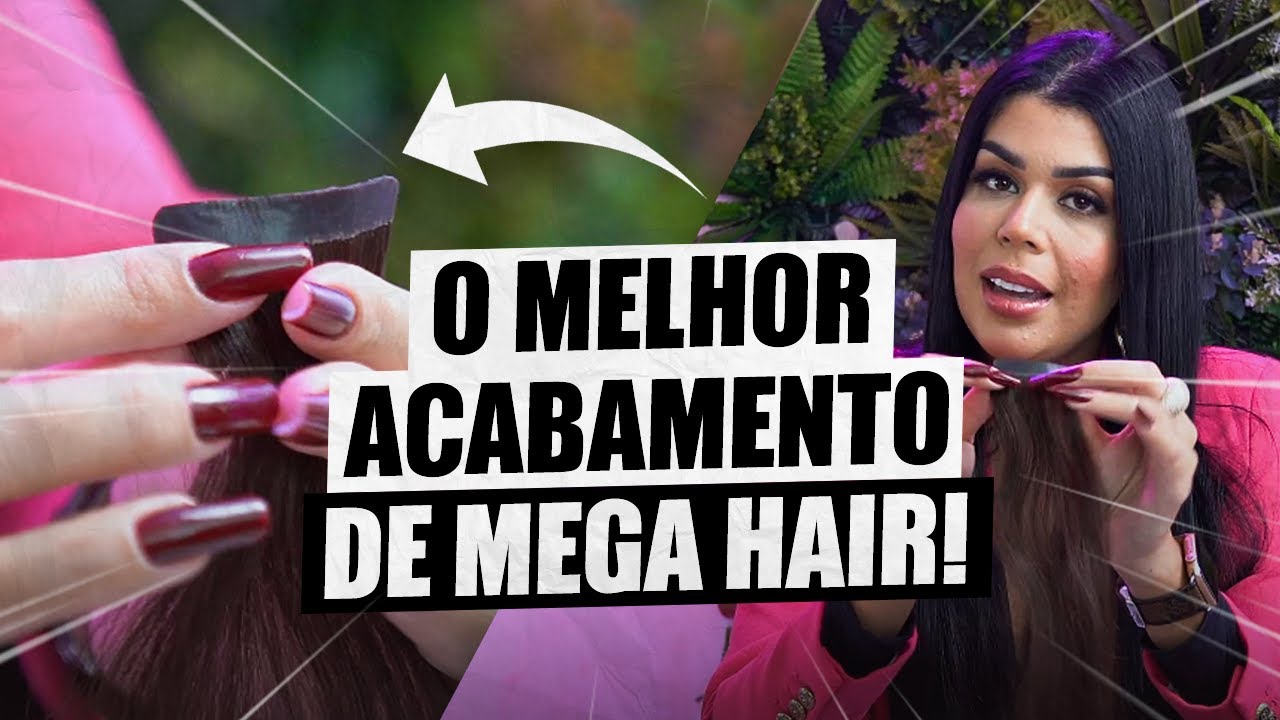 Qual a melhor técnica de mega hair de fita adesiva? Todos os ...