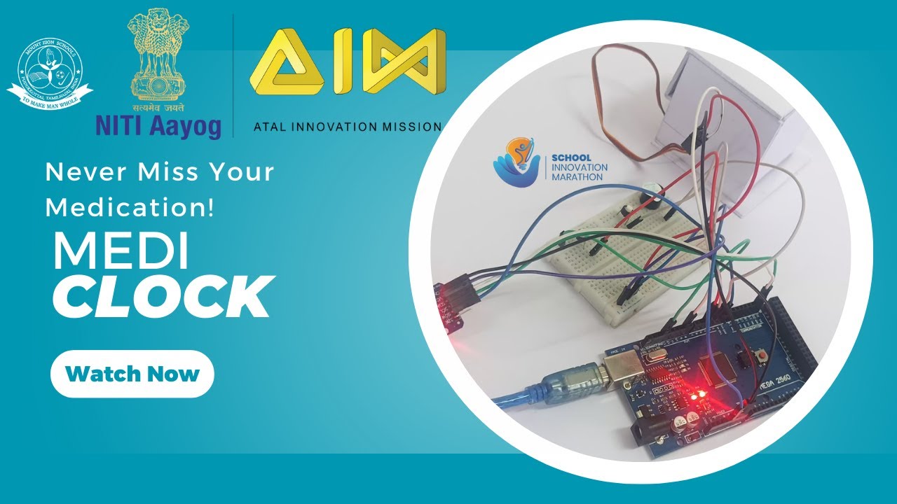"MediClock" Atal Project- School Innovation Marathon - YouTube