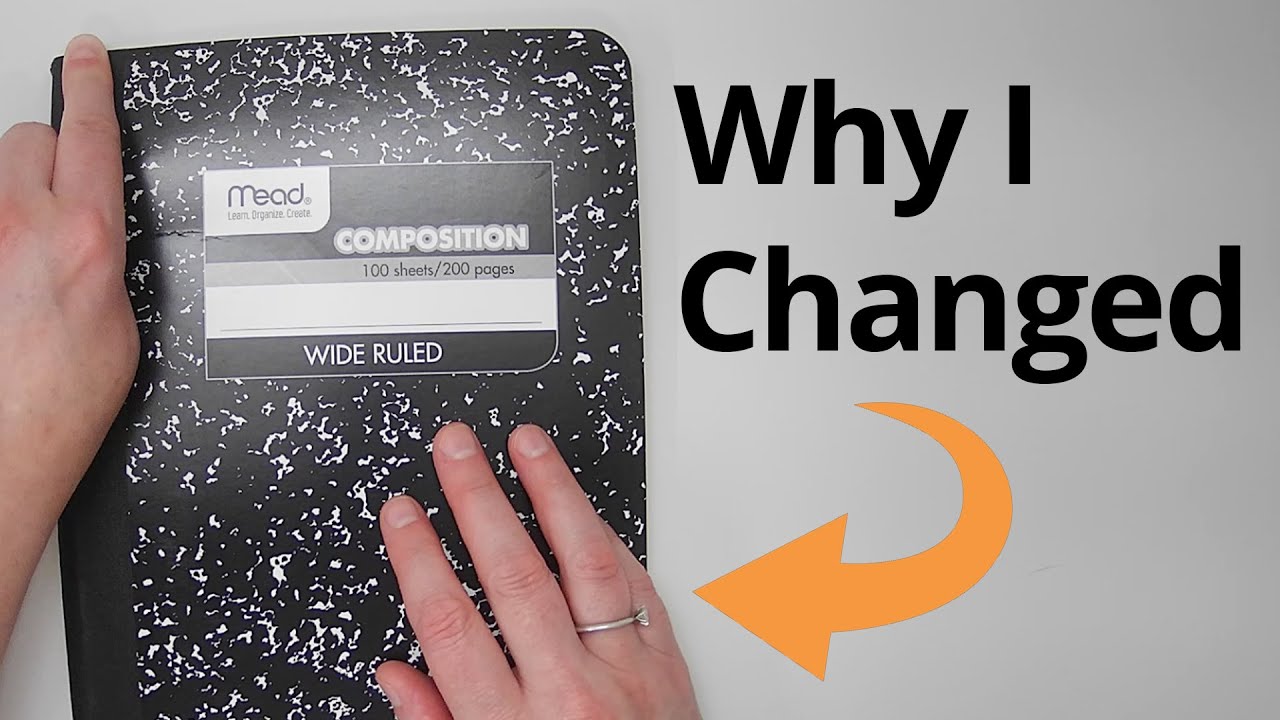 How & Why I'm Using Composition Notebooks | ShannonMedisky.com - YouTube