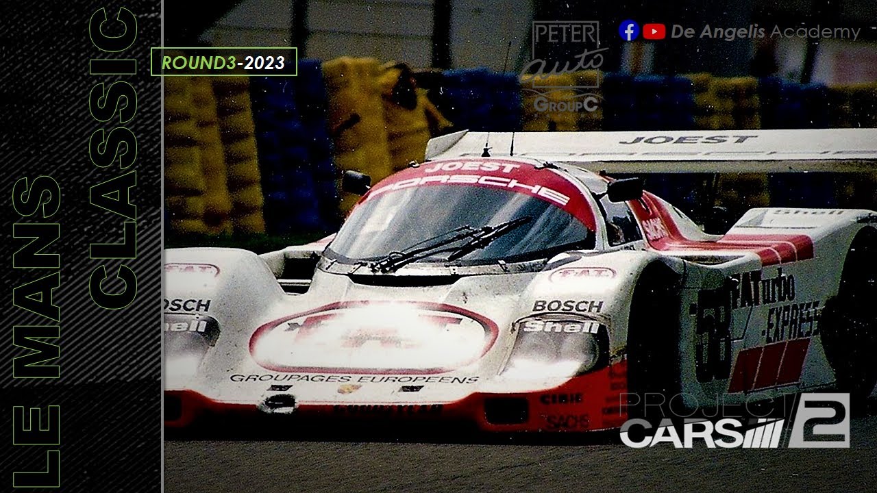 PC2🟣Virtual 2023 Peter Auto Group C - Le Mans Classic Race2 - YouTube
