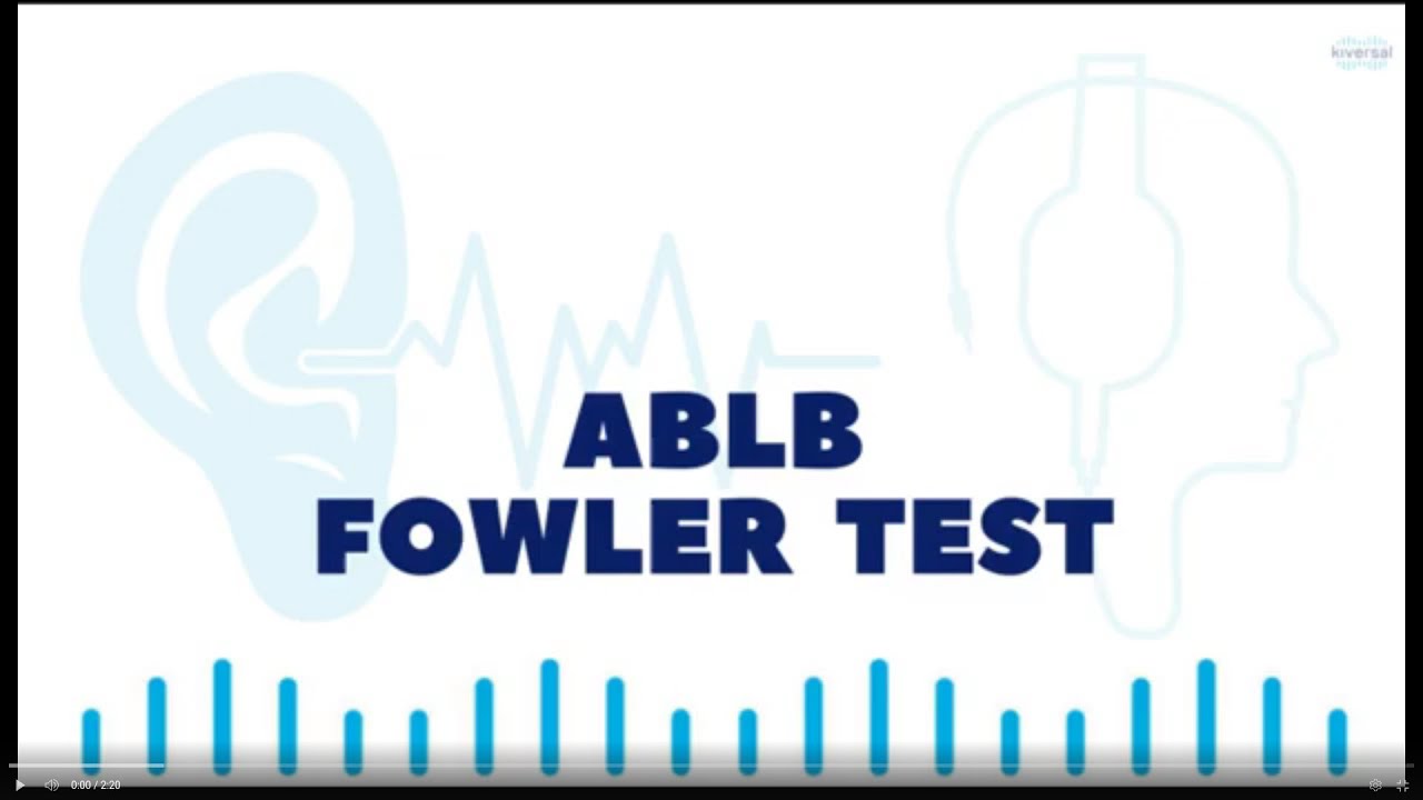 Fowler ABLB Test EN - YouTube