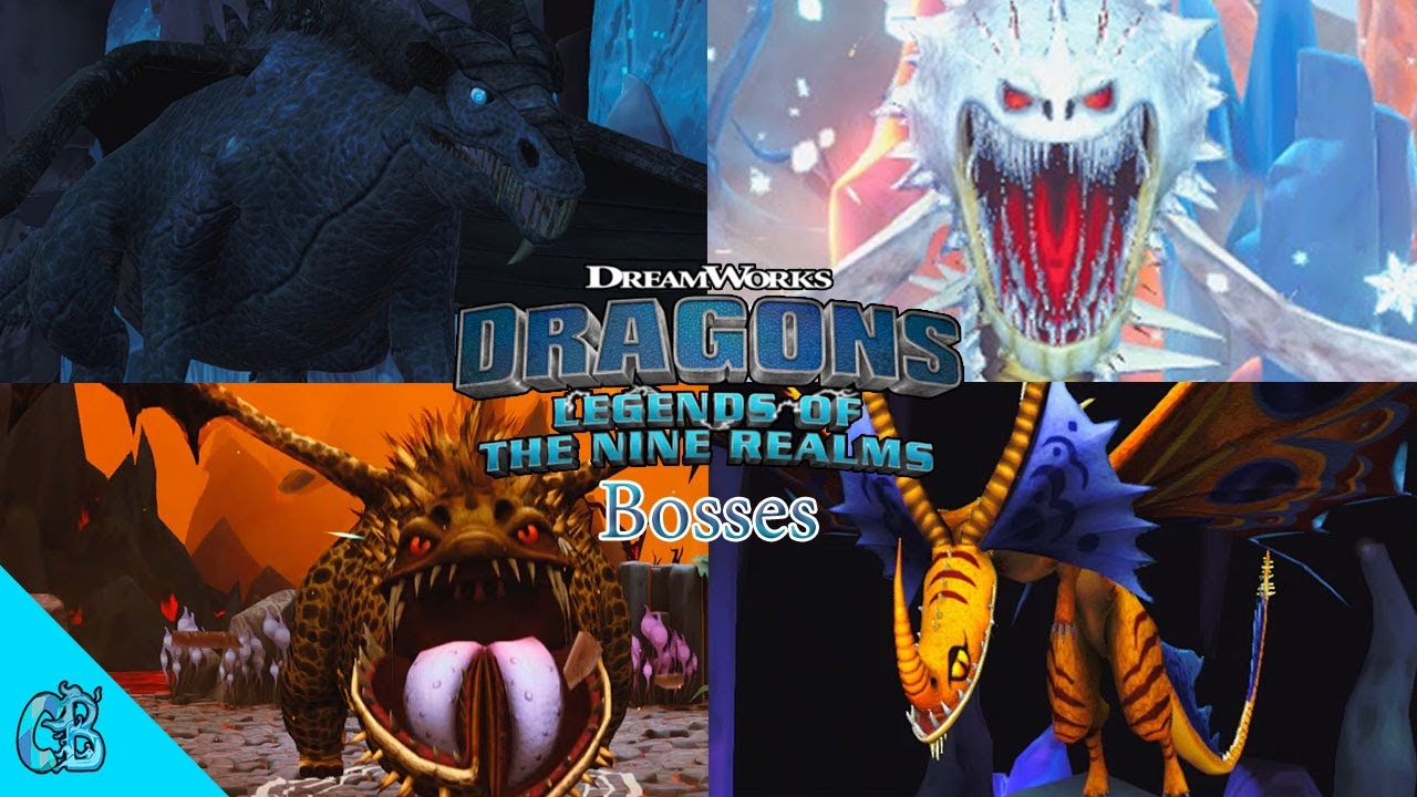 DreamWorks Dragons: Legends of The Nine Realms - All Bosses + Ending ...