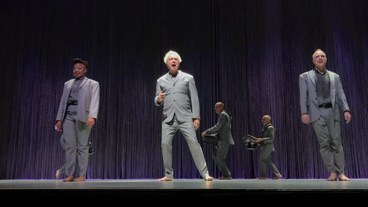 David Byrne - Once In A Lifetime - Melbourne, 24th November, 2018 - YouTube