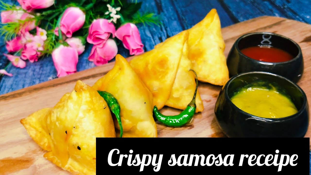 Samosa recipe | crispy veggie samosa # Tasty Indian snack | Mini's ...