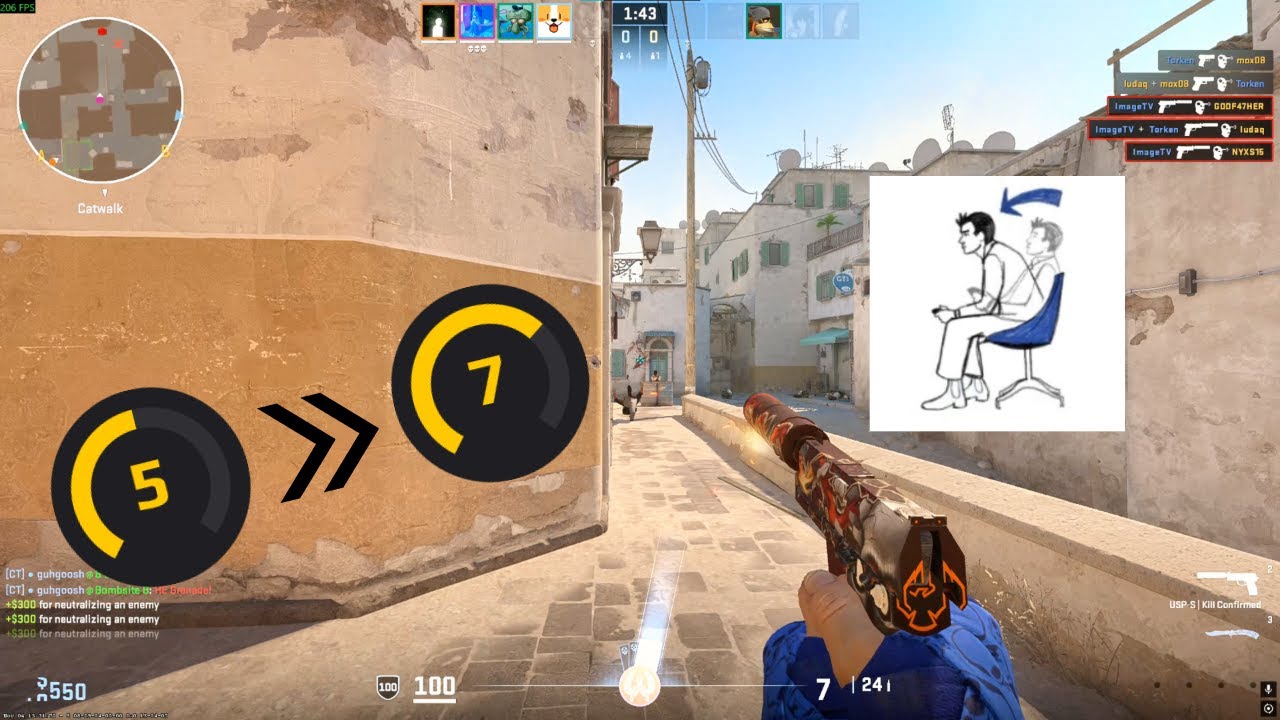 Faceit | Level 5 to 7 | 4K HD - YouTube
