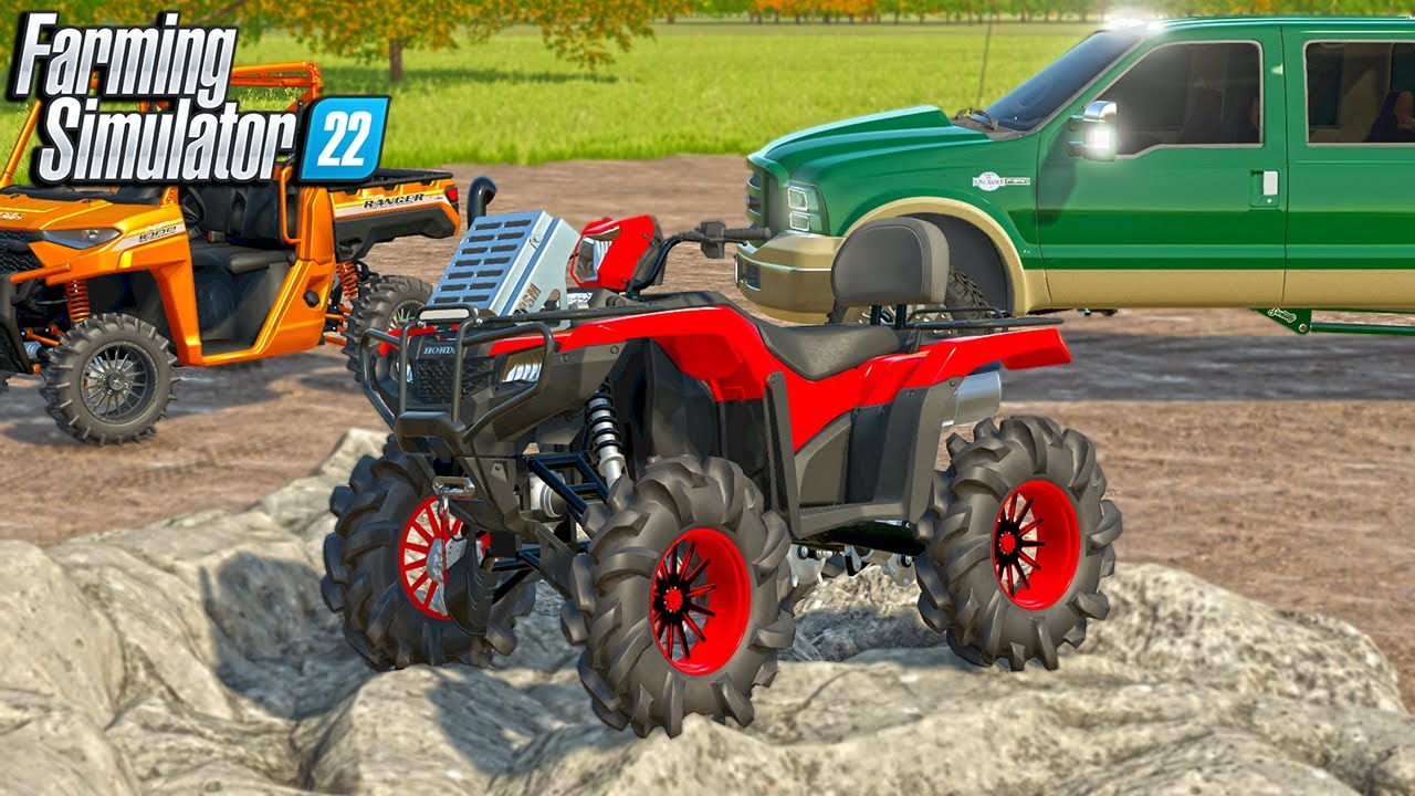 I BOUGHT A WORK ATV AND BUILT THIS... - YouTube