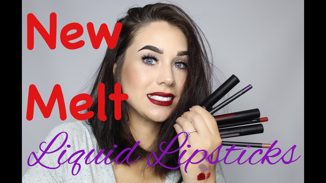 *NEW* Melt Liquid Lipsticks!!! - YouTube
