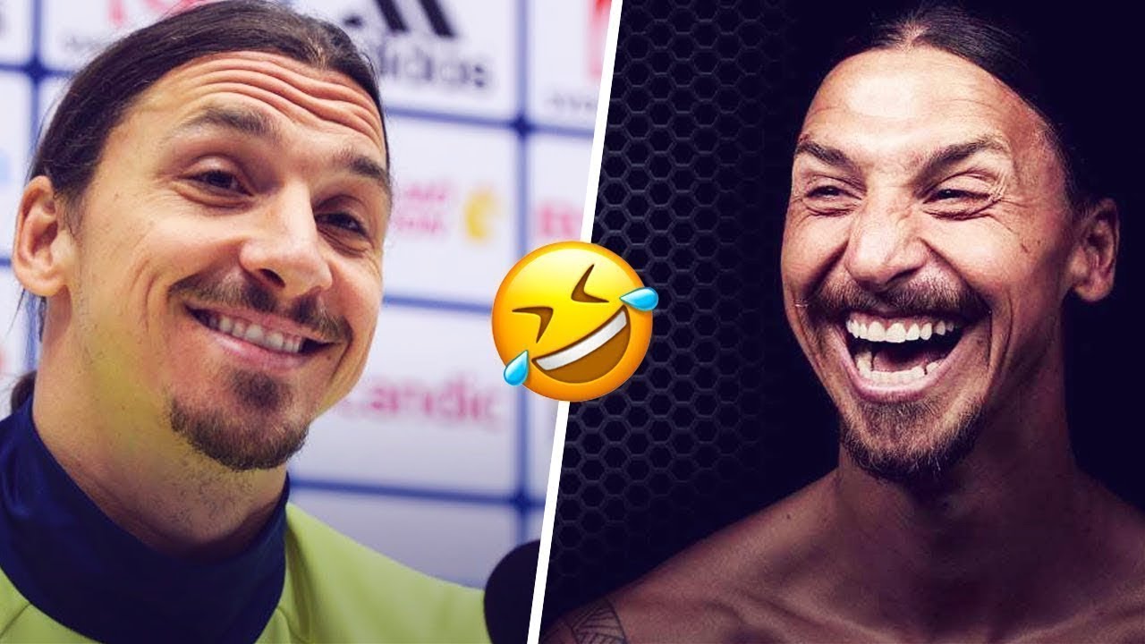 Zlatan Ibrahimovic Funny Moments acmilan milan - YouTube