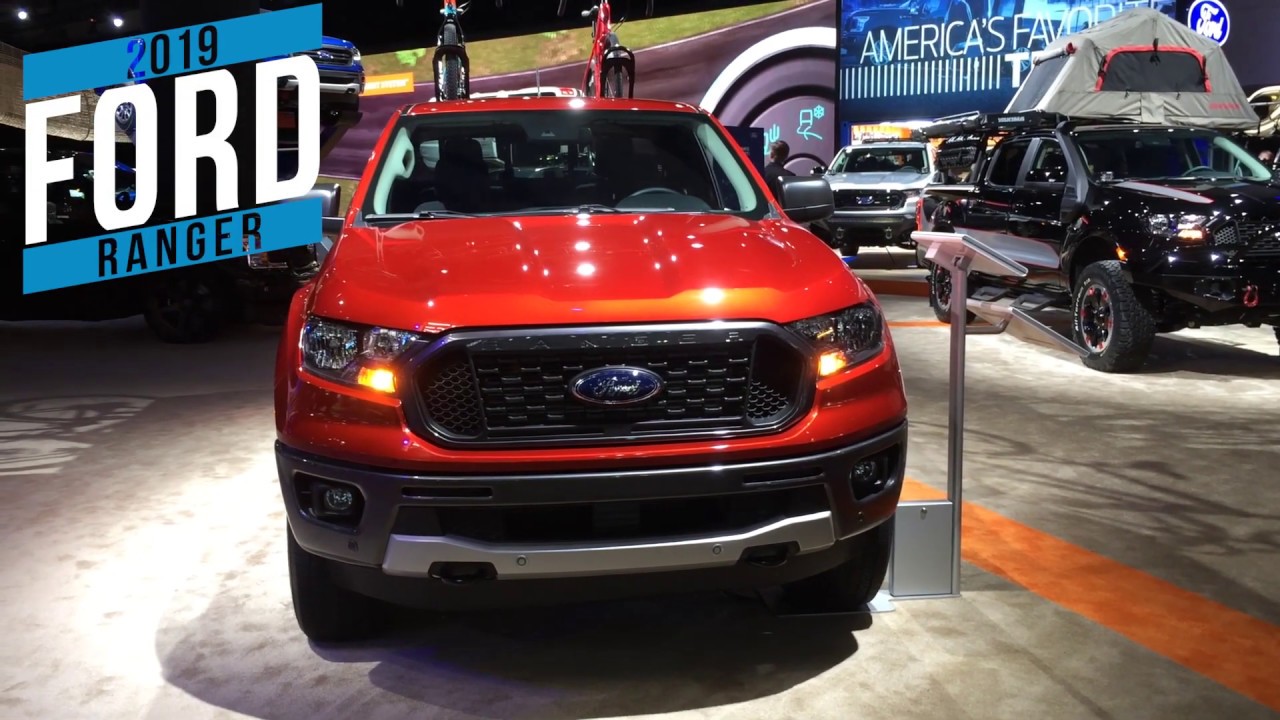 2019 Ford Ranger at the Detroit auto show - YouTube