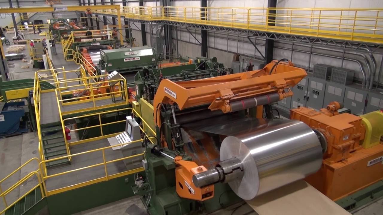 Cut-To-Length Line Processing Aluminum Strip Up To 111” Wide | Butech ...