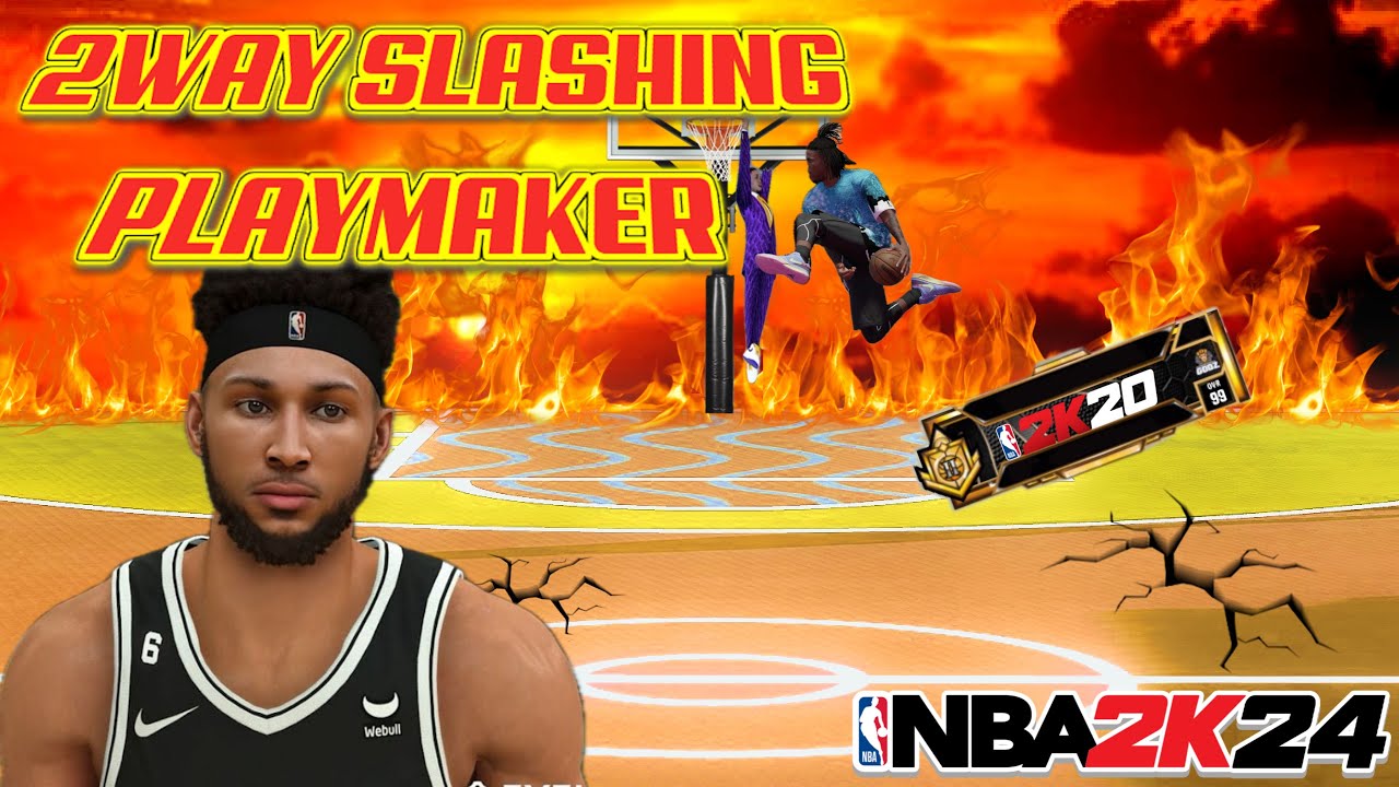 THE 2-WAY SLASHING PLAYMAKER BUT IN NBA 2K24 | RECREATING THE BEST ...