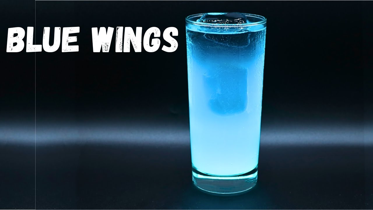 Blue Wings | Easy Red Bull Cocktail - YouTube