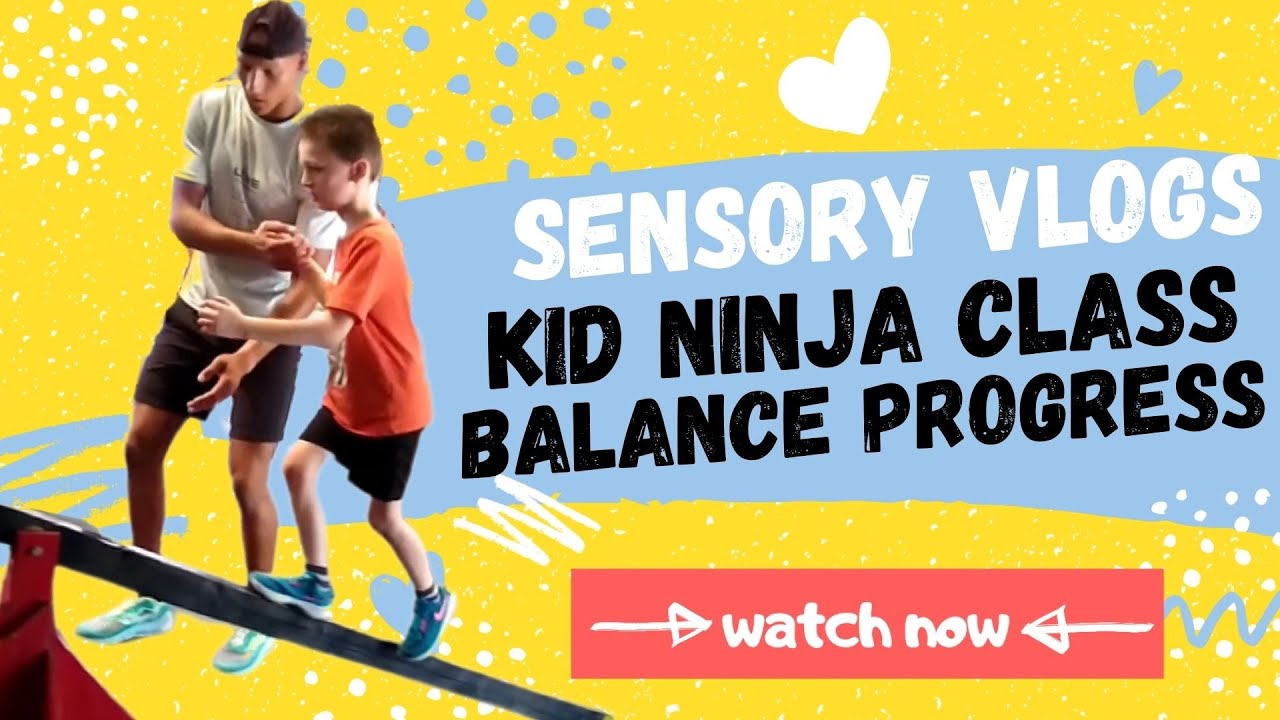 WORKING ON BALANCE // Fun Physical Therapy // Kid Ninja - YouTube