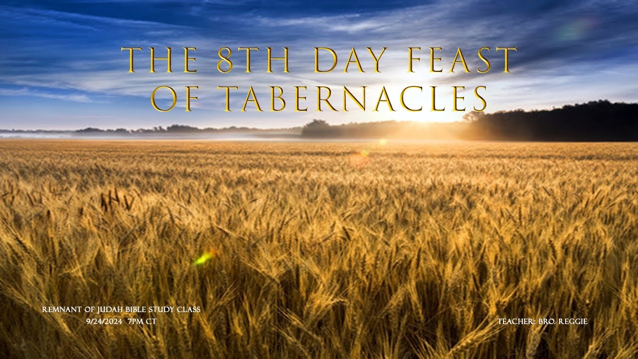 The 8th Day Feast of Tabernacles - YouTube