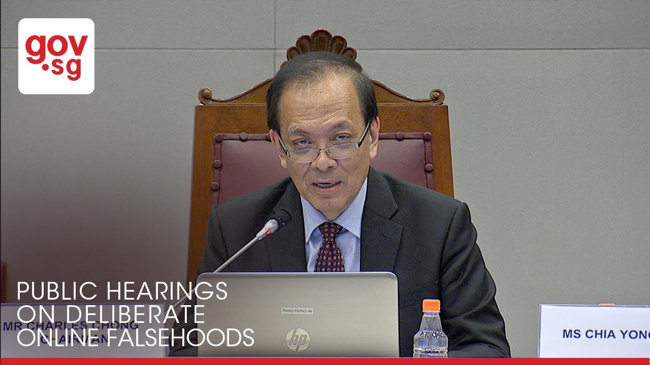 Closing remarks by Chairman Charles Chong - YouTube