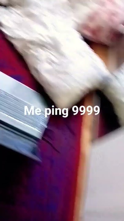 me ping 9999 - YouTube