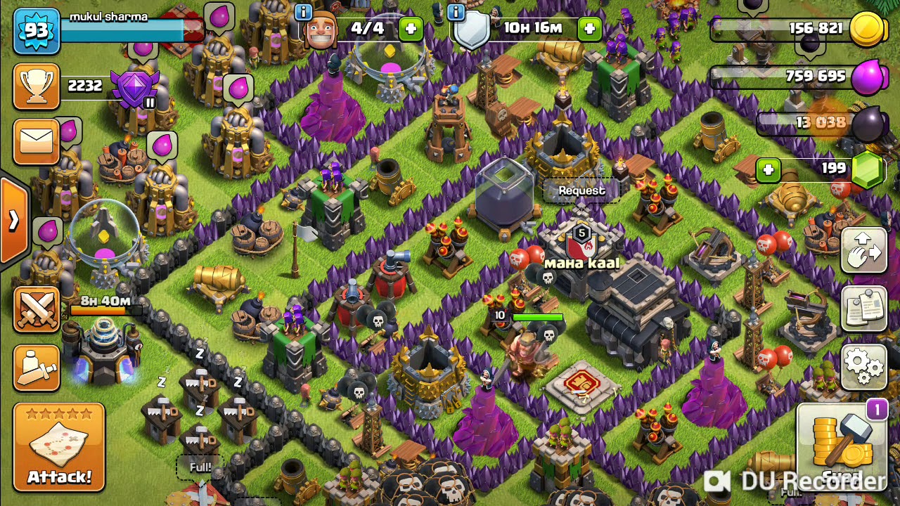 Clash of clans: Eight clans enter, one clan leaves - YouTube