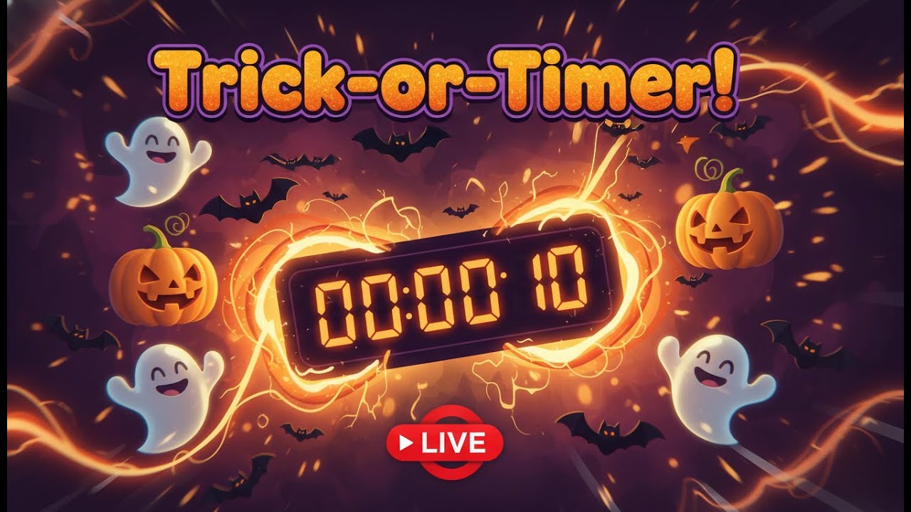🎃 Trick-or-Timer! The Ultimate Halloween Countdown Marathon LIVE 👻 ...