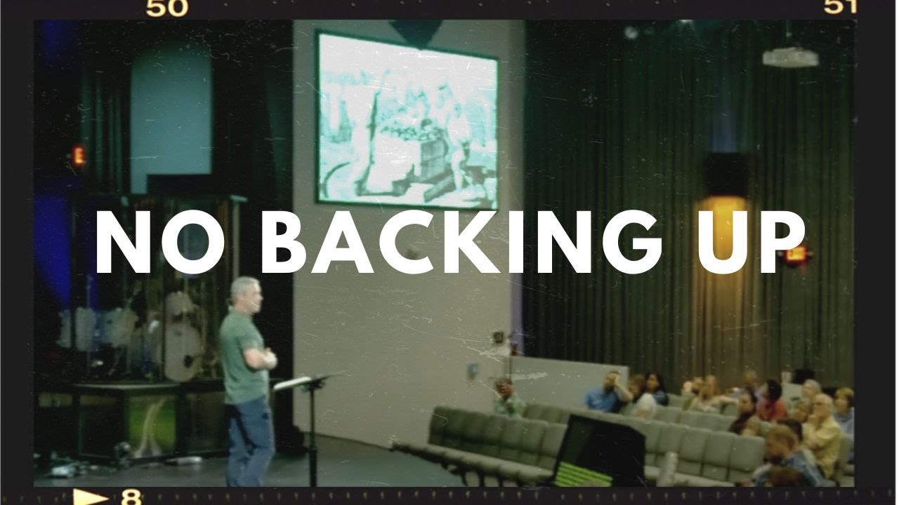 No Backing Up | Matt Peterson | April 16 2023 - YouTube