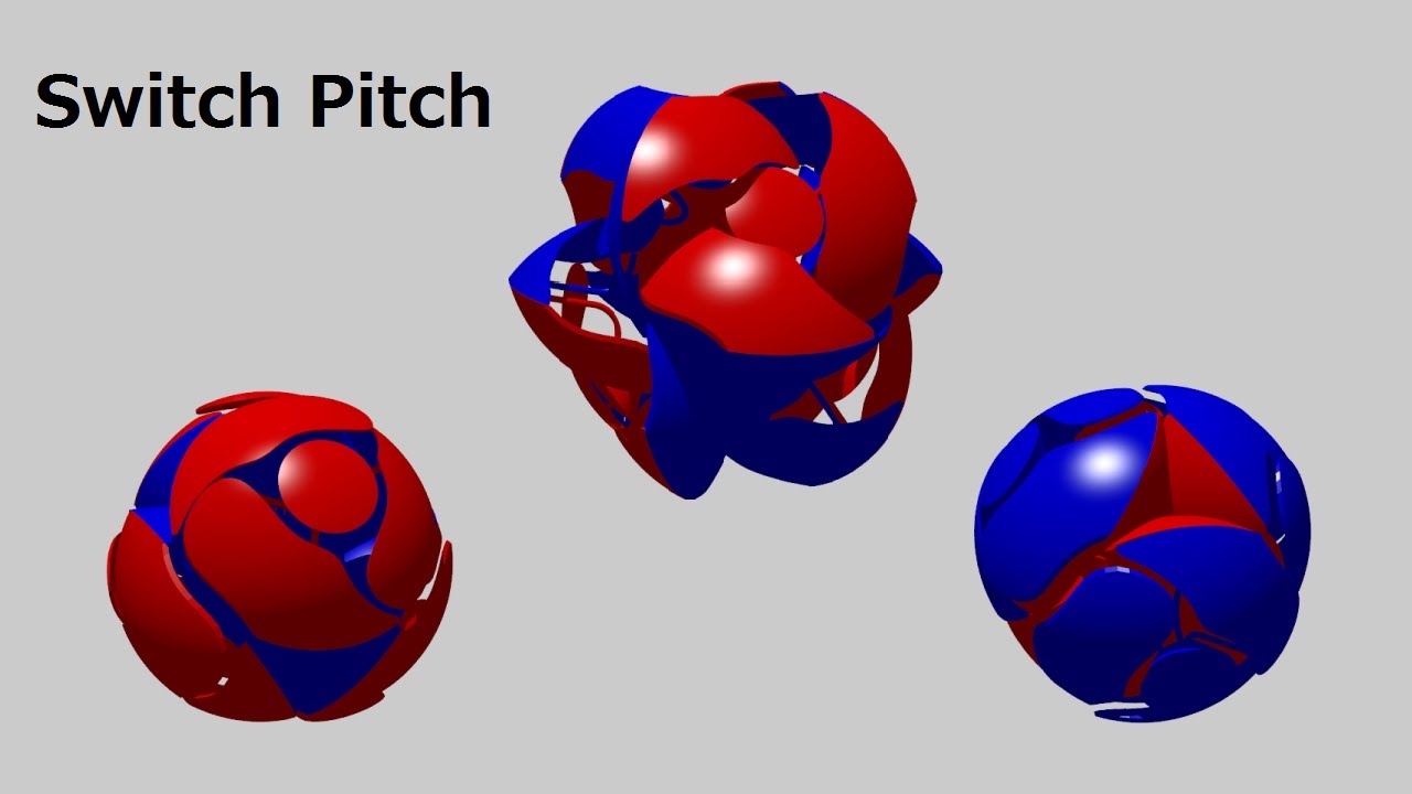 Color Changing Ball : Switch Pitch (CG) - YouTube