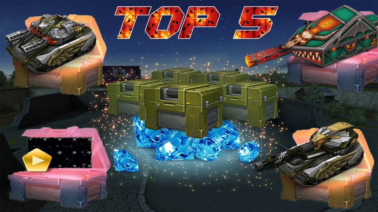 Tanki Online - Top Most Luckiest Containers Opening | ТАНКИ ОНЛАЙН ...