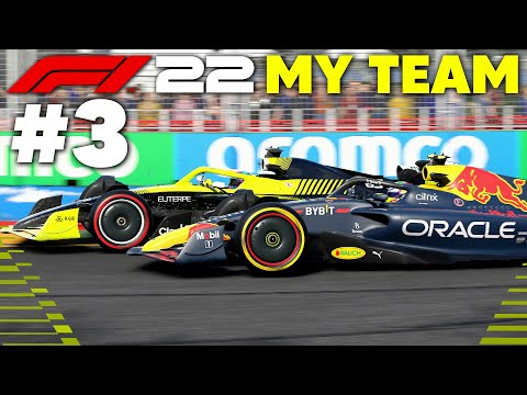 F1 22 MY TEAM Career Mode Part 3 - SOME ABSOLUTE DIVE BOMBS