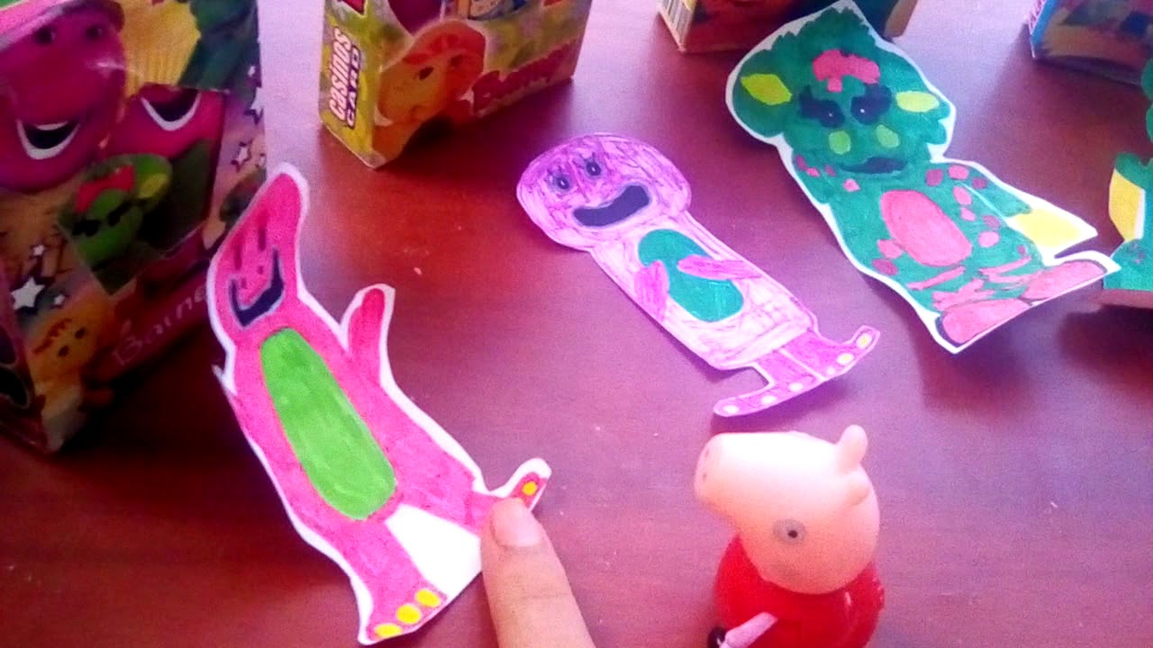 Barney & Peppa Pig: Peppa Pig Revive A Dinos Y Sin Conexion A Tierra(3 ...