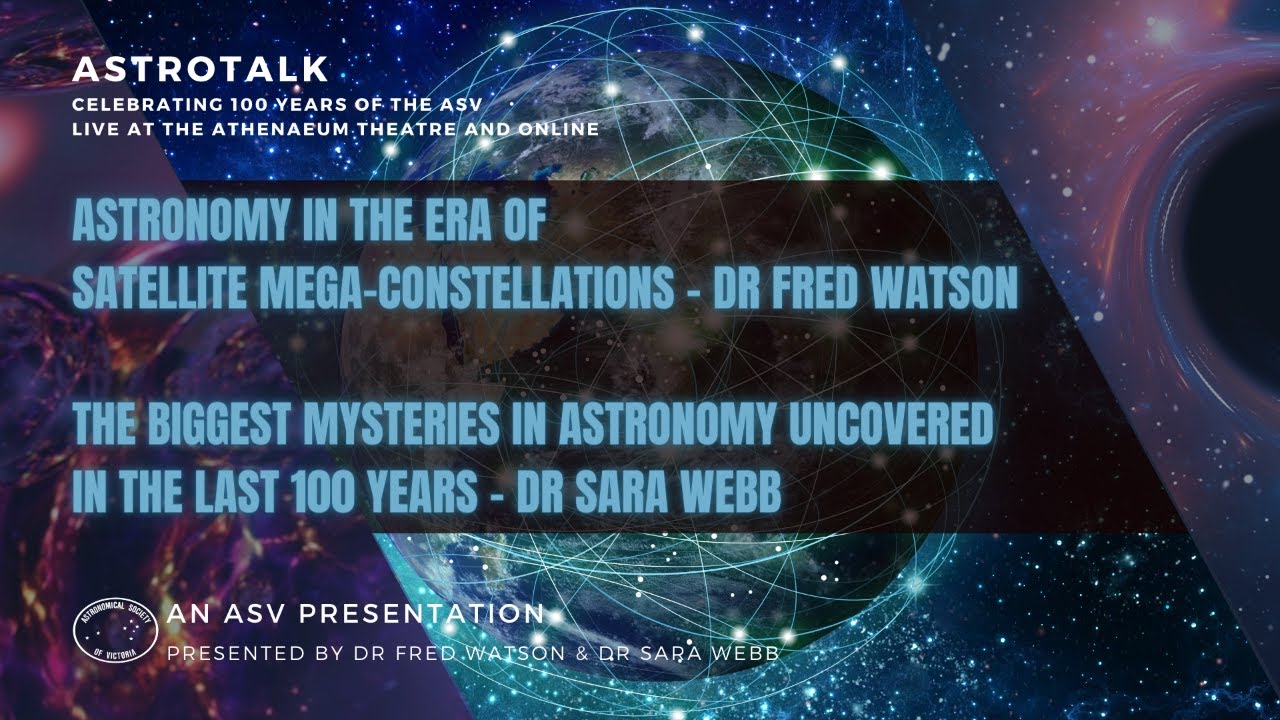 ASV AstroTalk - 100th Year Anniversary Athenaeum Event - YouTube
