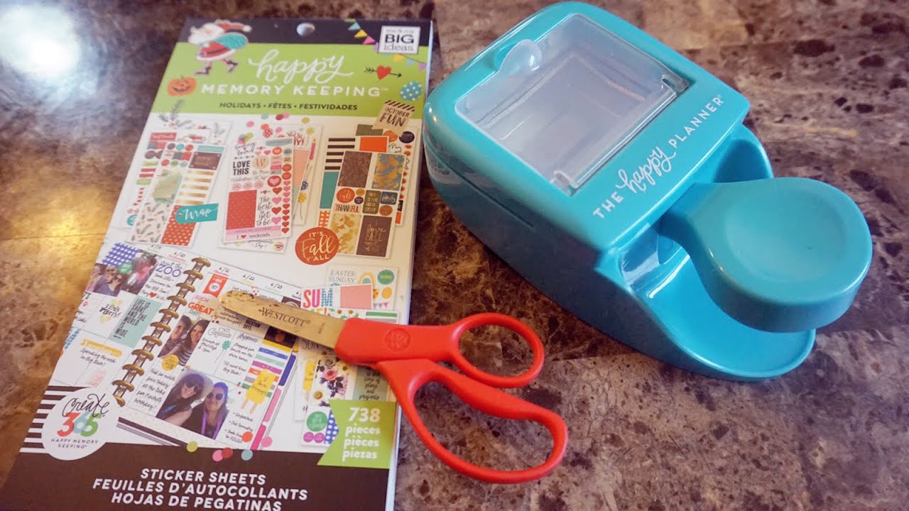 MAMBI CLASSIC WEEKLY BOX PUNCH | HOW TO CREATE A CLASSIC HAPPY PLANNER ...