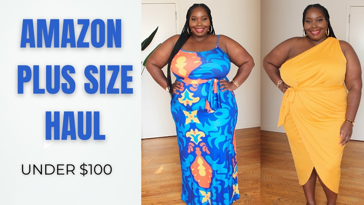 Amazon Plus Size Fashion Haul And Beauty Deals Youtube