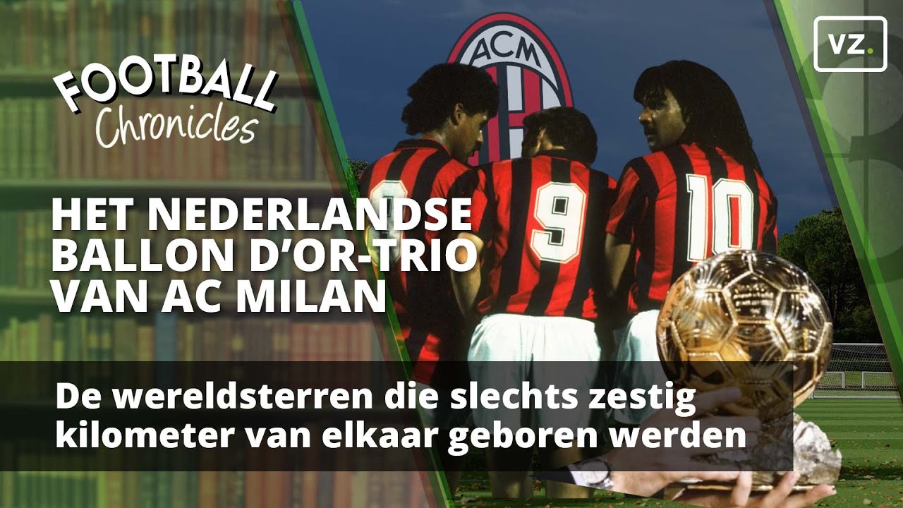 Het Nederlandse trio dat in zes jaar tijd viermaal de Ballon d'Or won ...
