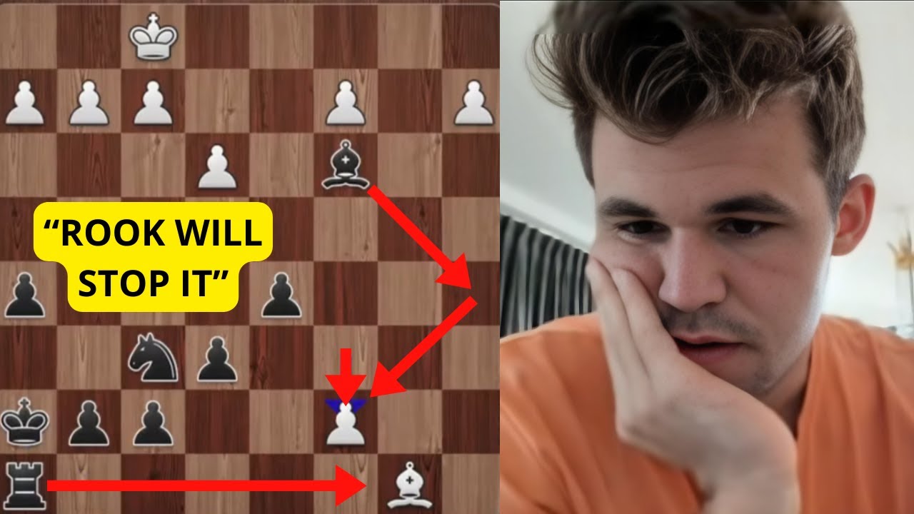 Magnus Carlsen: «My Rook Will Stop That» - YouTube