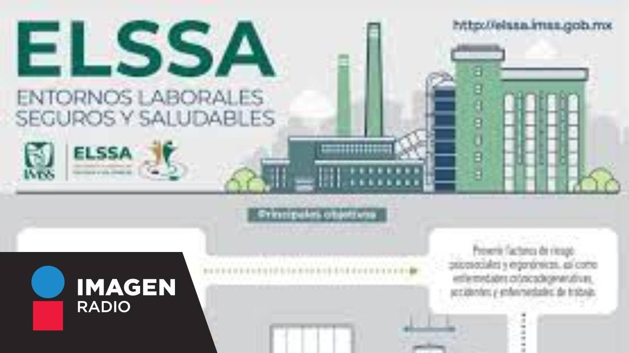 IMSS lanza ELSSA; programa sobre salud en el trabajo - YouTube