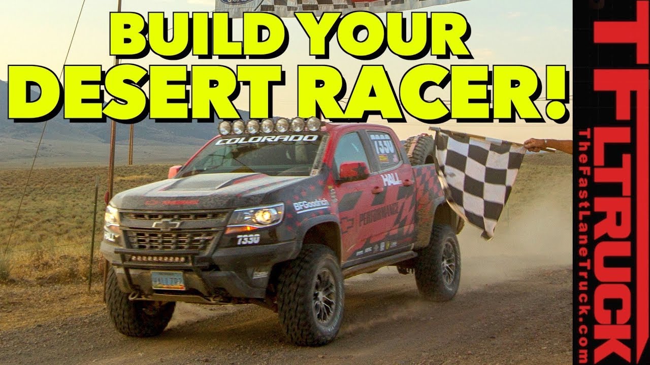 Turn a Chevy Colorado ZR2 Into an Off-Road Race Truck with $23,000 of ...