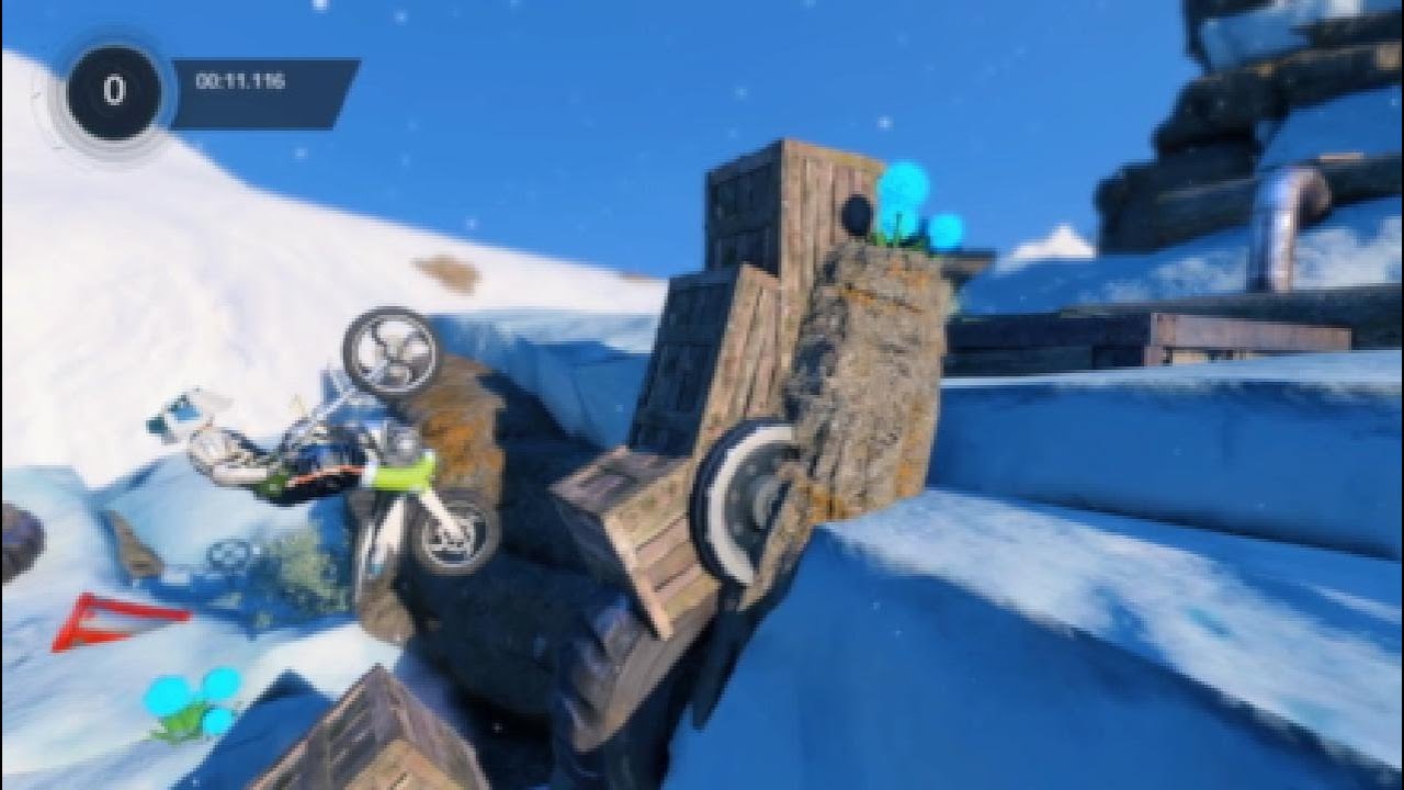 【Trials Fusion】Lv3M Snow Climb BW【トライアルズフュージョン】 - YouTube