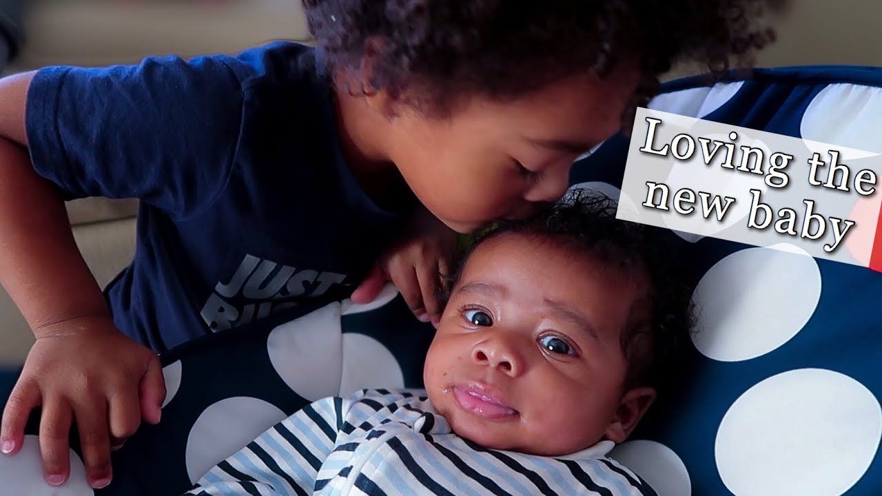 THE BABY IS HERE AND NASIM IS OBSESSED! - YouTube