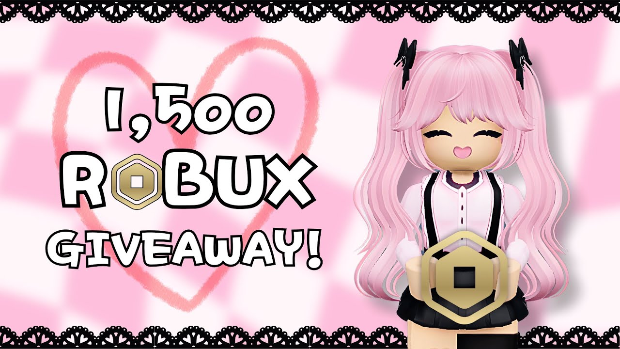 1,500 ROBUX NEW YEAR GIVEAWAY! 🎉 - YouTube