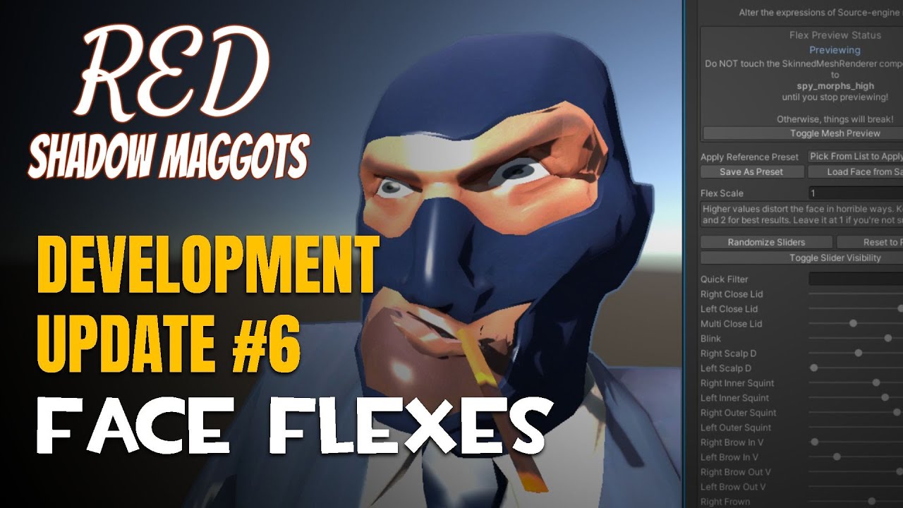 RED: Shadow Maggots Dev Update #6 | Face Flexes - YouTube