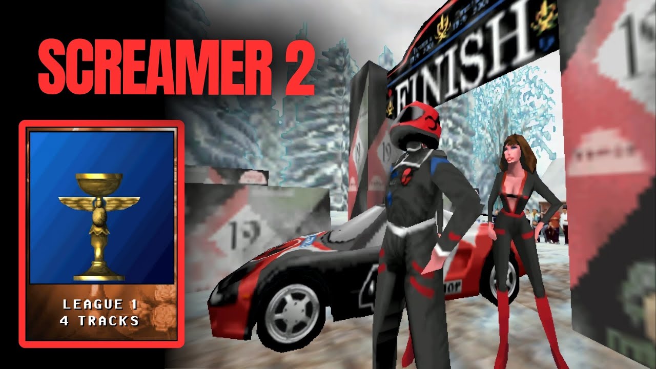 Screamer 2 (1996) - PC Gameplay/Win 11 (Championship League 1) - YouTube
