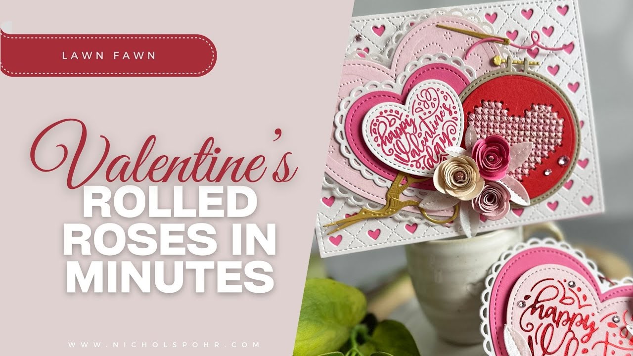 Create a Beautiful ROLLED PAPER ROSES in Minutes - YouTube