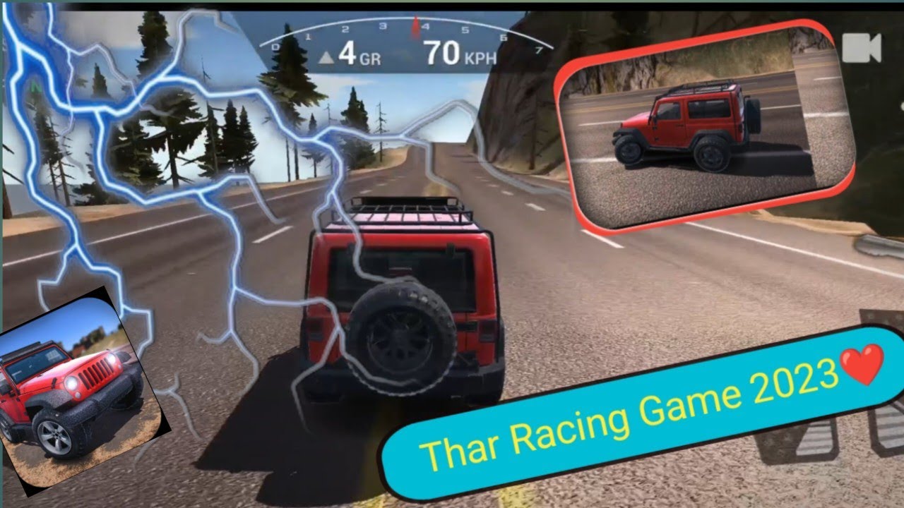 Thar Game Thar Racing Game ️ Thar simulator Game #TharGame# - YouTube
