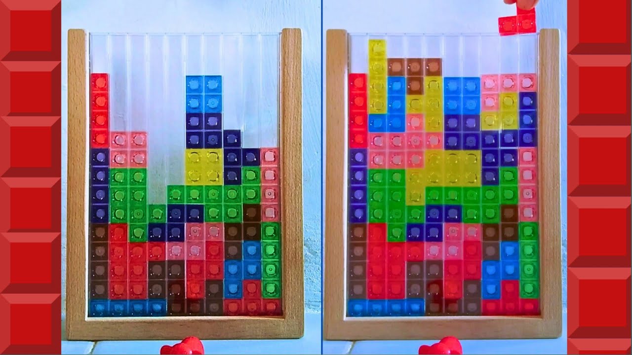 Tetris Art: Creating Mesmerizing Visuals Using Falling Blocks - YouTube